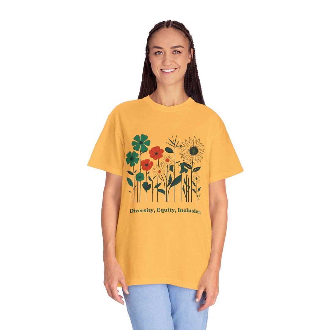 DEI Teacher Shirt, Floral Equality Design, SPED Top - Etsy
