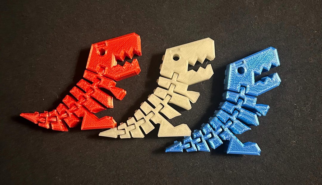 Flexi Rex Dino - Etsy