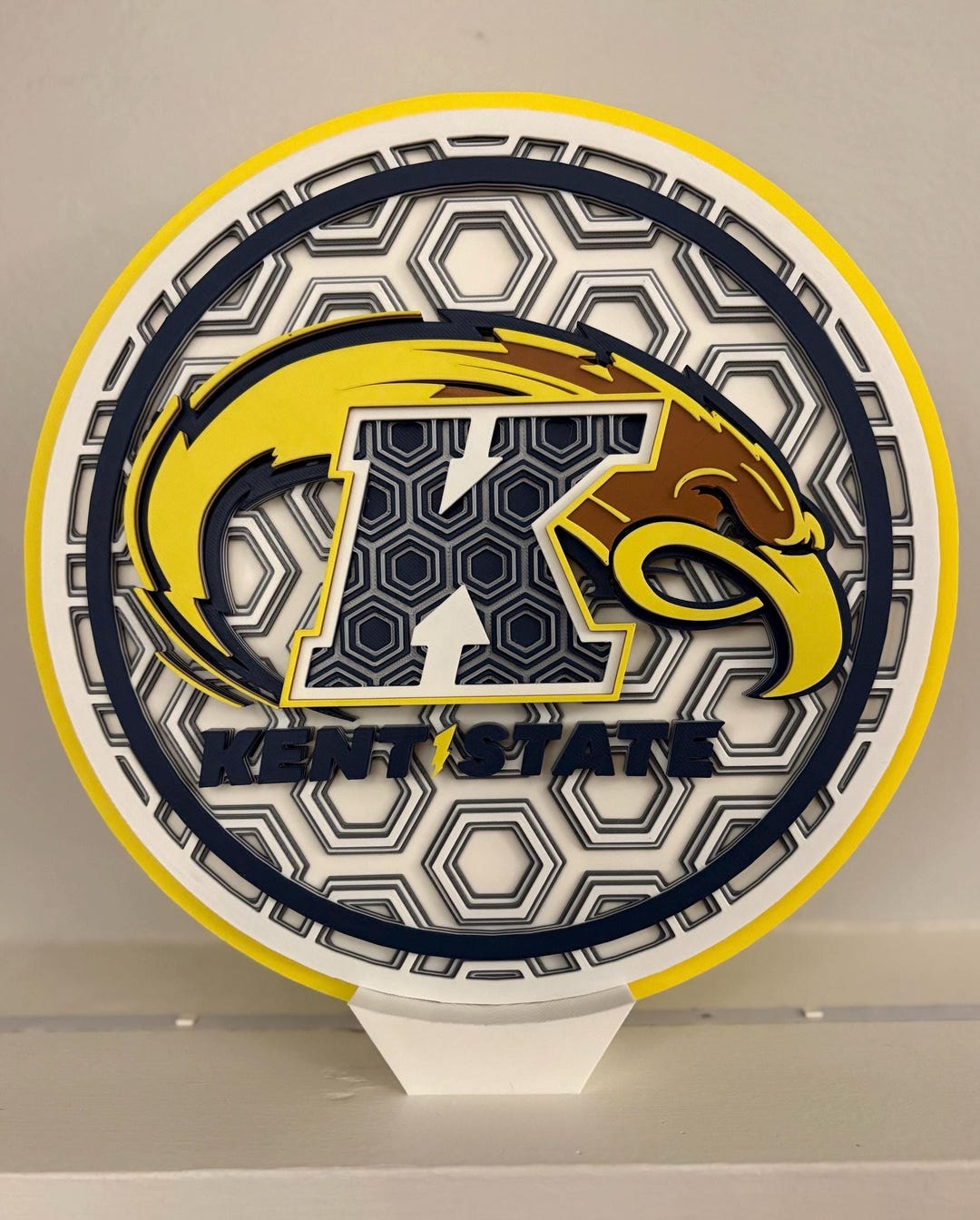 Kent State 3D Printed Mosaic - Etsy