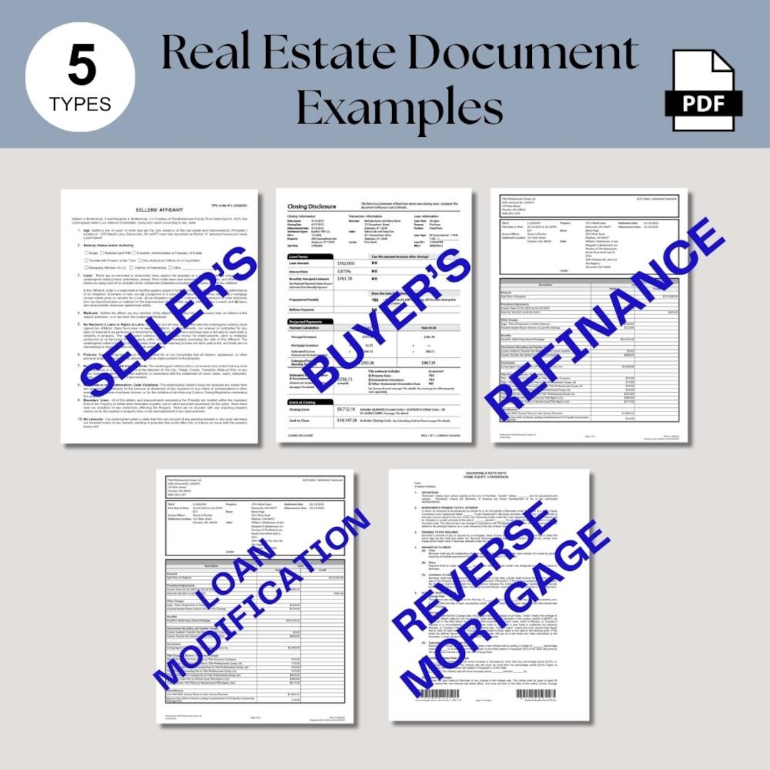 Notary Loan Document Bundle: NSA Starter Kit (digital Download) - Etsy