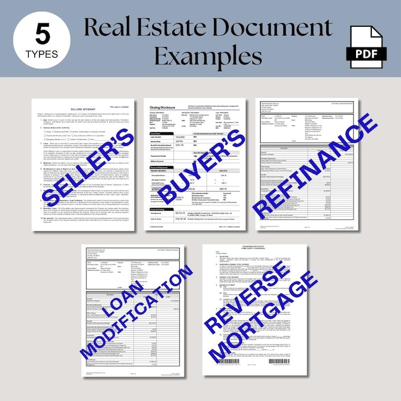 Notary Loan Document Bundle: NSA Starter Kit (digital Download) - Etsy