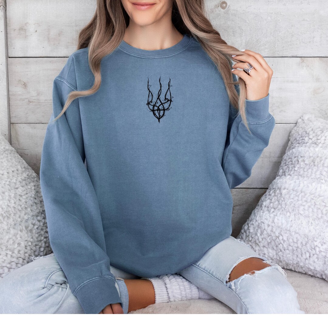 Ukrainian Sweatshirt Trident Tryzub Design Comfort Color High Quality ...