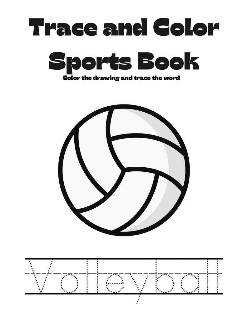 Coloring Pages for Preschoolers | Sports Coloring Pages | Number ...