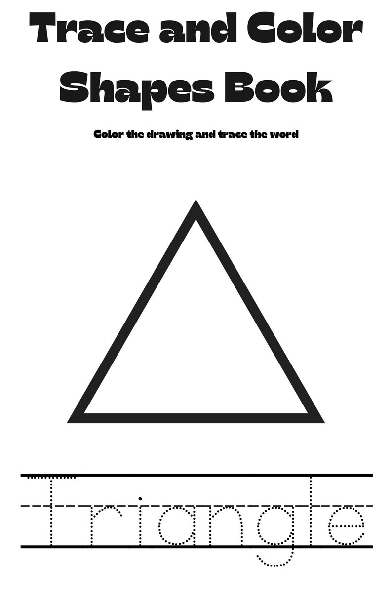 Coloring Pages for Preschoolers | Shapes Coloring Pages | Shapes ...