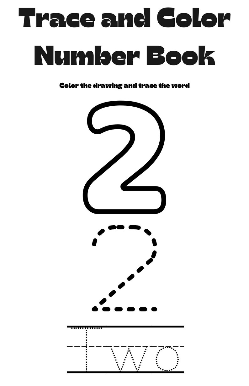 Coloring Pages for Preschoolers | Number Coloring Pages | Number ...