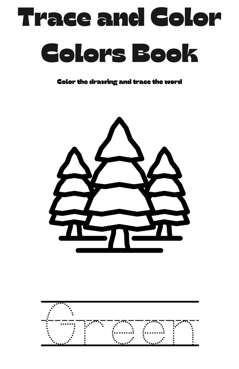 Coloring Pages for Preschoolers | Coloring Pages | Tracing Coloring ...