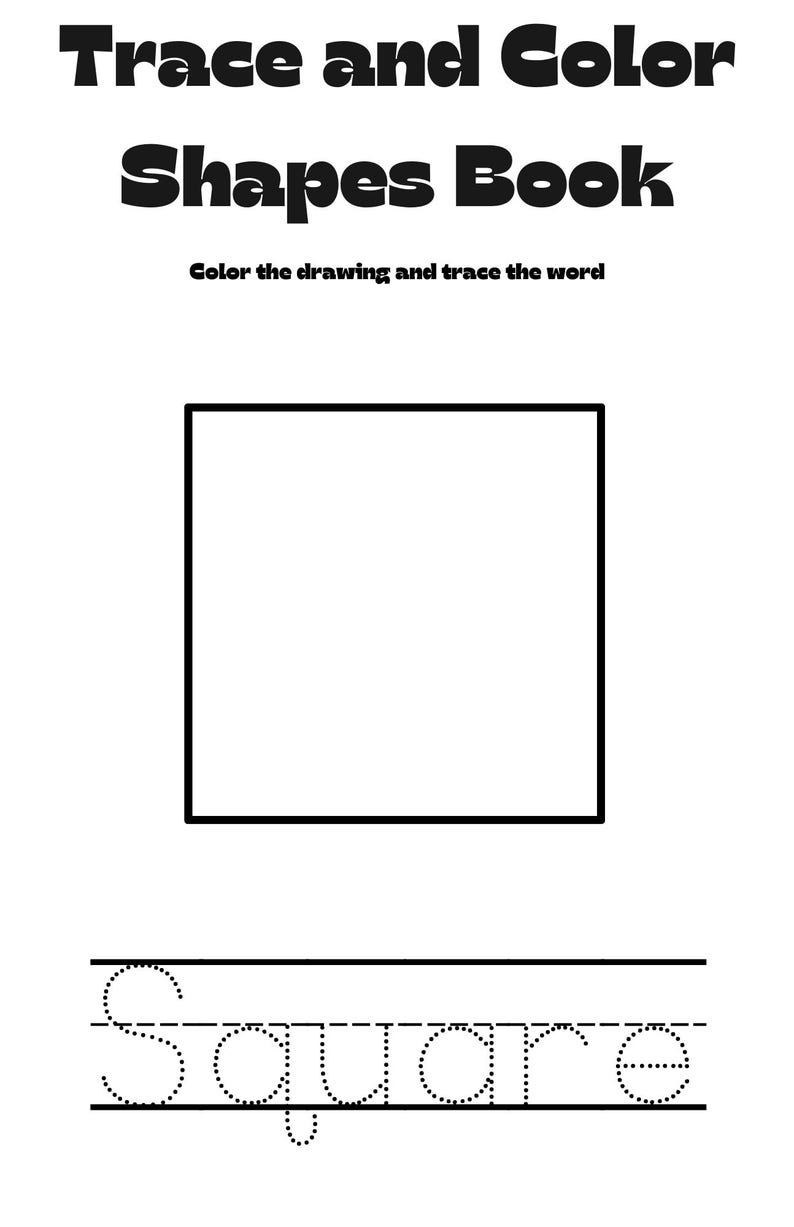 Coloring Pages for Preschoolers | Shapes Coloring Pages | Shapes ...