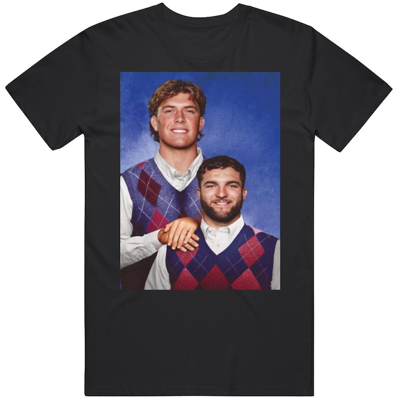 Cam Skattebo and Jaxson Dart Step Brothers New York Football Fan T ...