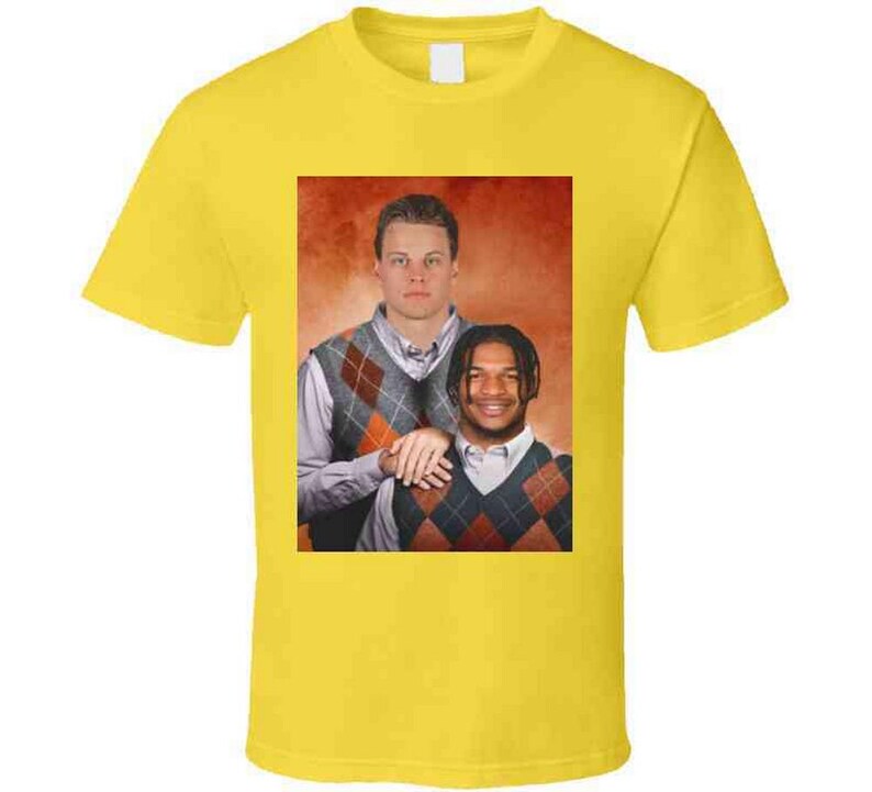 Joe Burrow and Jamarr Chase Step Brothers Funny Cincinnati Football Fan ...