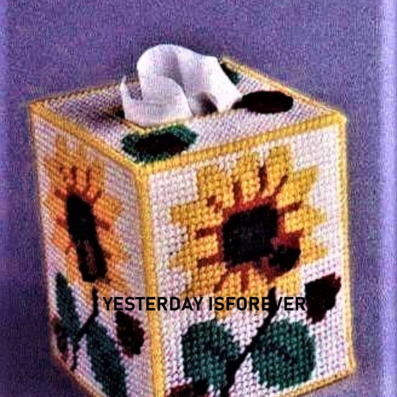 Plastic Canvas Flowers - Etsy