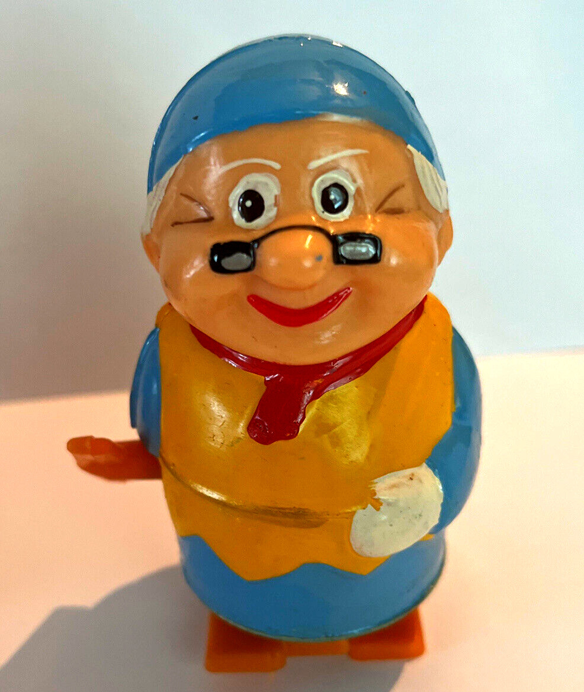 RARE 1950s Wind-up Toy Clown NEW Old Stock in Original Box in - Etsy