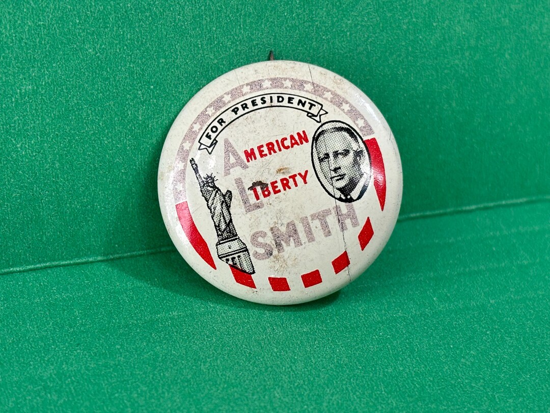 Antique Button - 1928 Presidential Election - Al Smith - Etsy