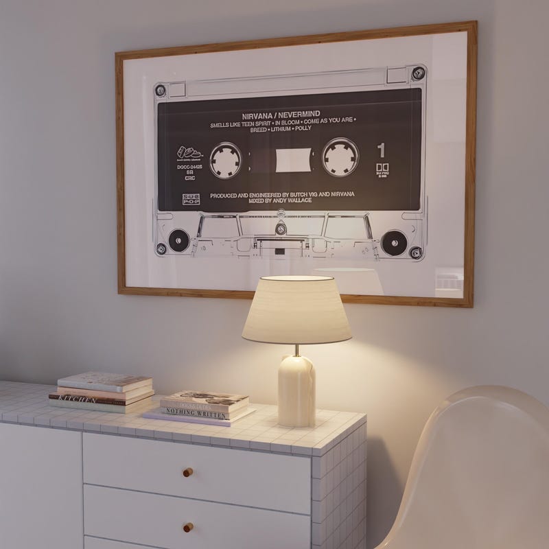 Cassette Tape Wall Art - Etsy