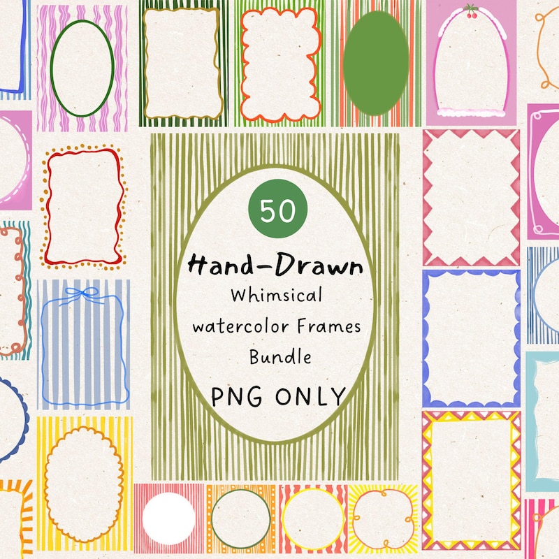 Whimsical Frames - Etsy