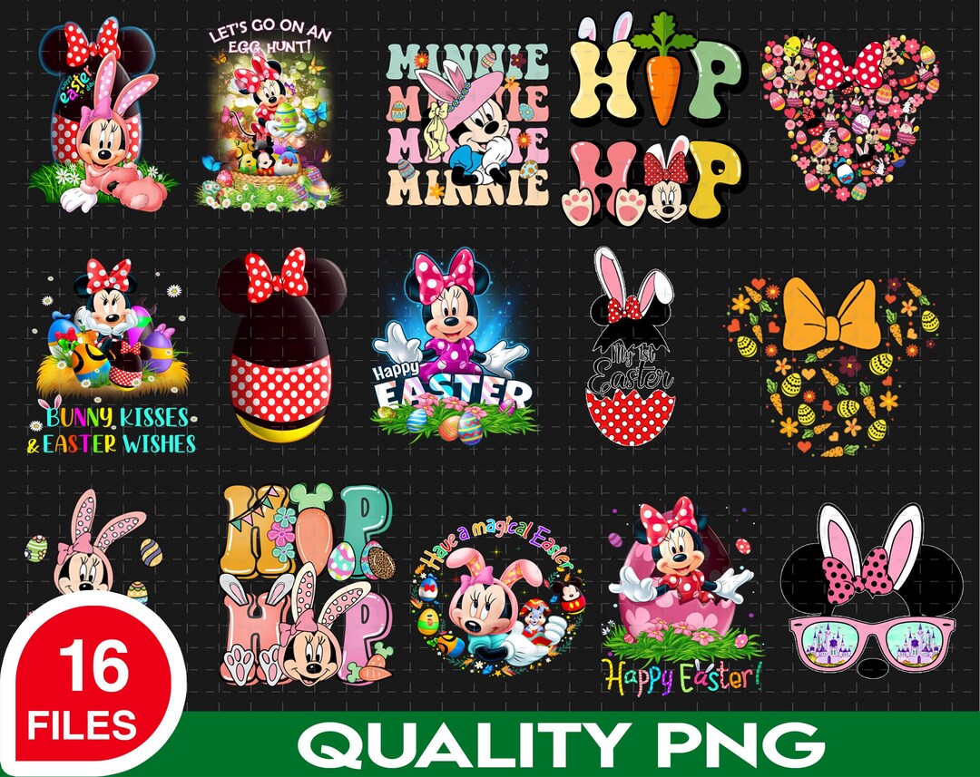 16+ Minnie Mouse Easter Day 2025 PNG, Minnie Mouse Easter Egg 2025 ...