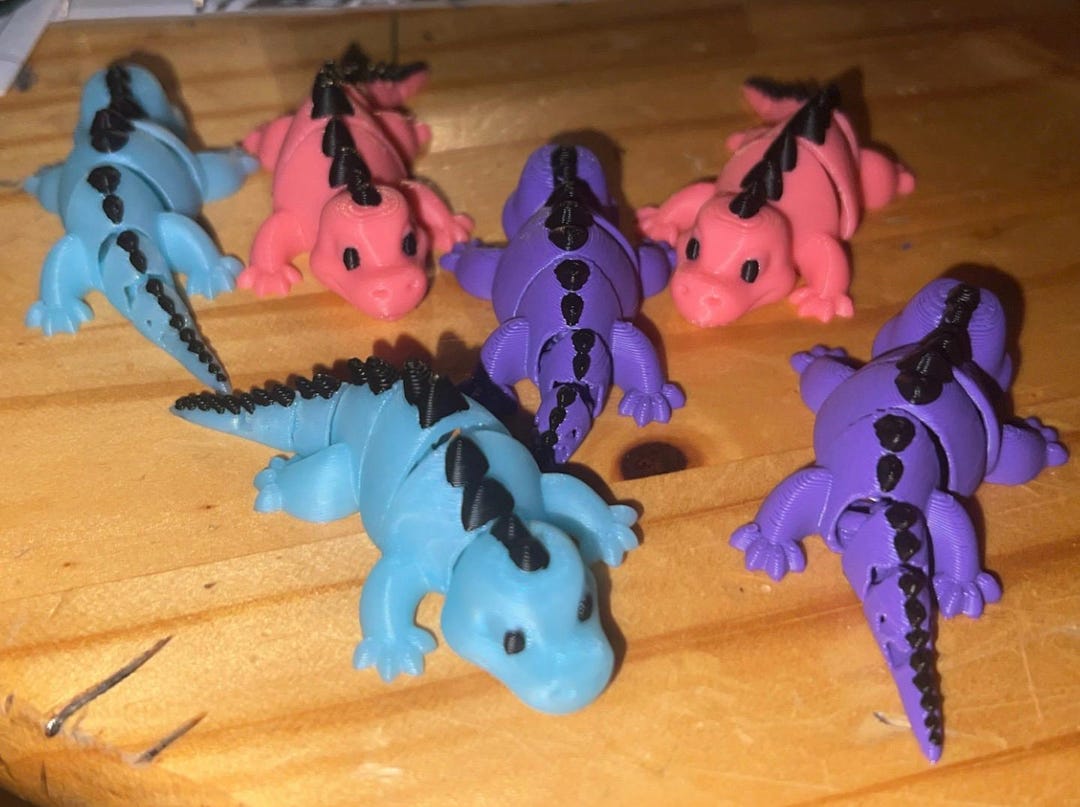 Mini Micro Dinosaurs - Etsy