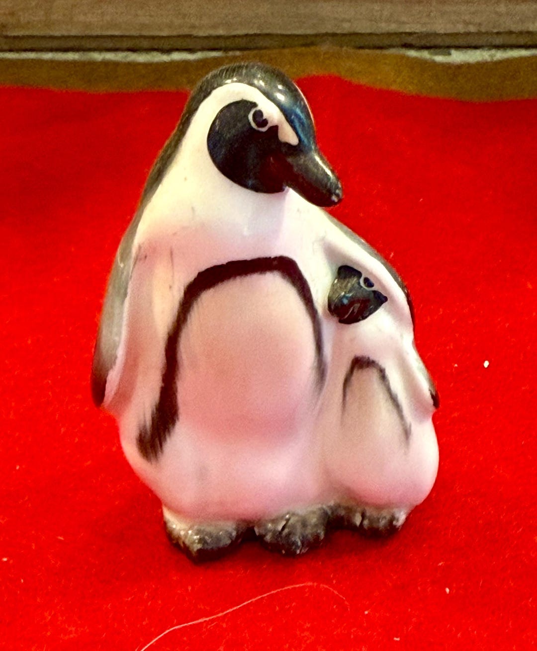 Vintage Royal Doulton Porcelain Penguin W/ Baby Figurine K20 - Etsy
