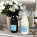 Hand Painted Wedding Champagne/prosecco Bottle - Bride & Groom Gift ...