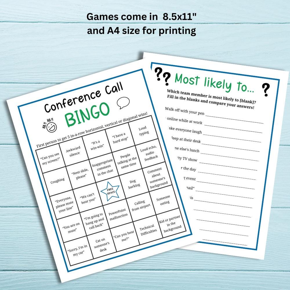 Set of 8 Team Building Games - Perfect for Ice Breakers, Office Parties ...