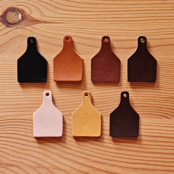 Leather Ear Tags Blank - Etsy