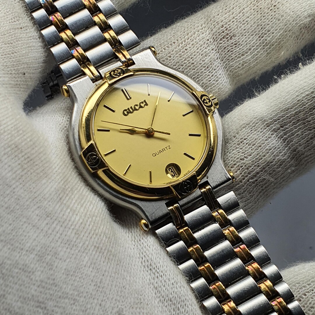 Gucci Swiss-made "9000m" From March 1985, Sapphire Crystal, SERVICED ...