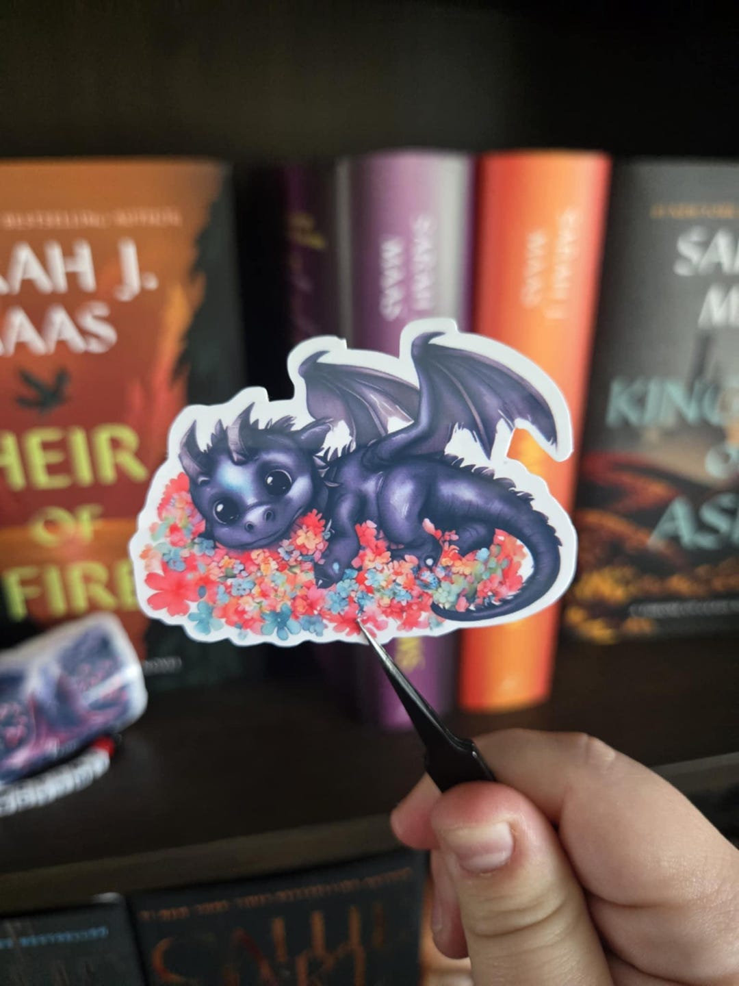 Abraxos Wyvern Sticker – Glossy SJM Fan Art Vinyl Decal - Etsy