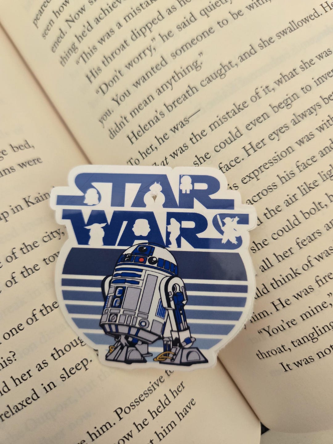 Blue Retro Space Droid Vinyl Sticker Sci-fi Move Fan Gift - Etsy