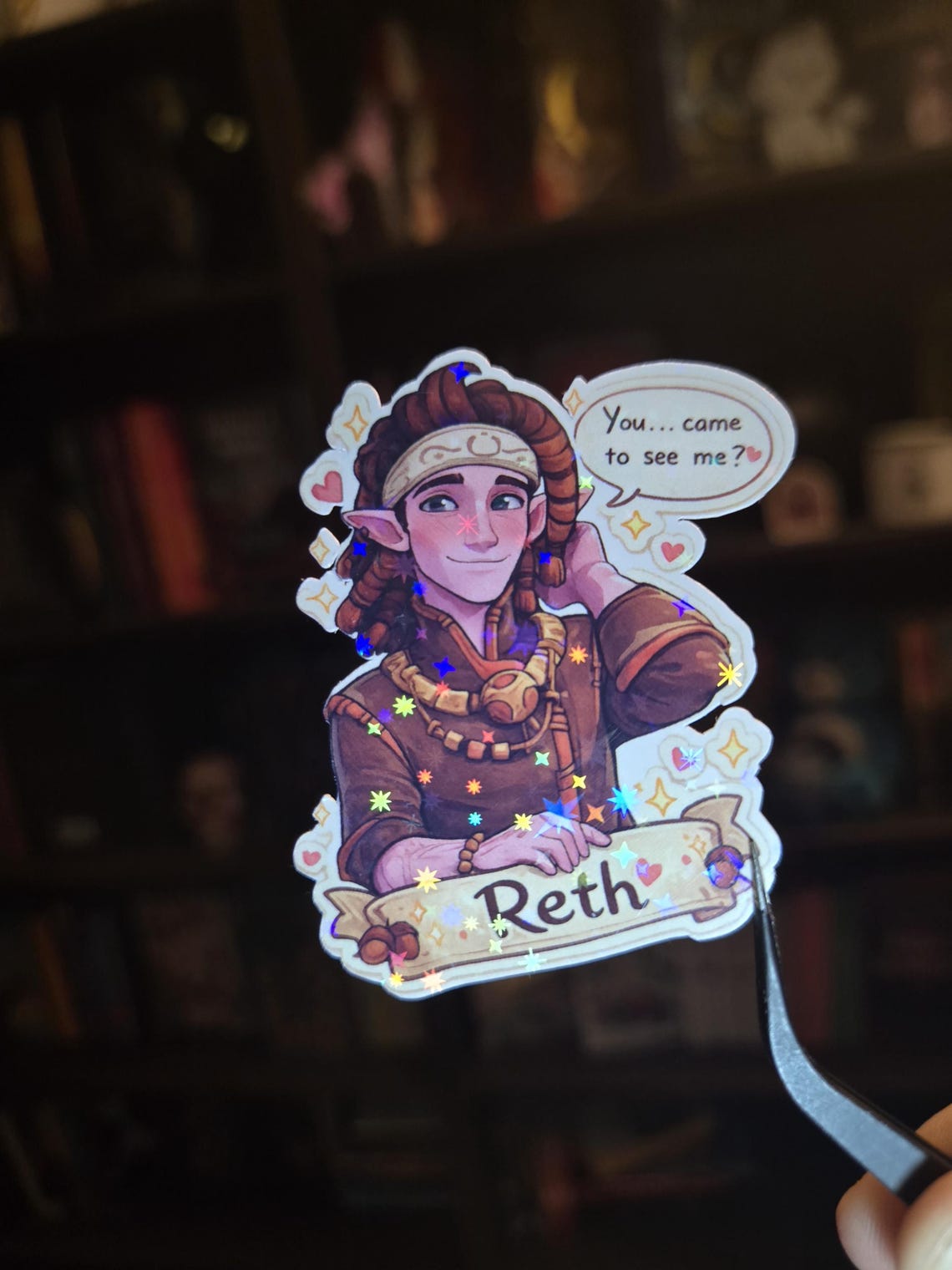 Reth Palia NPC Romance Characters Video Game Waterproof Sticker for ...