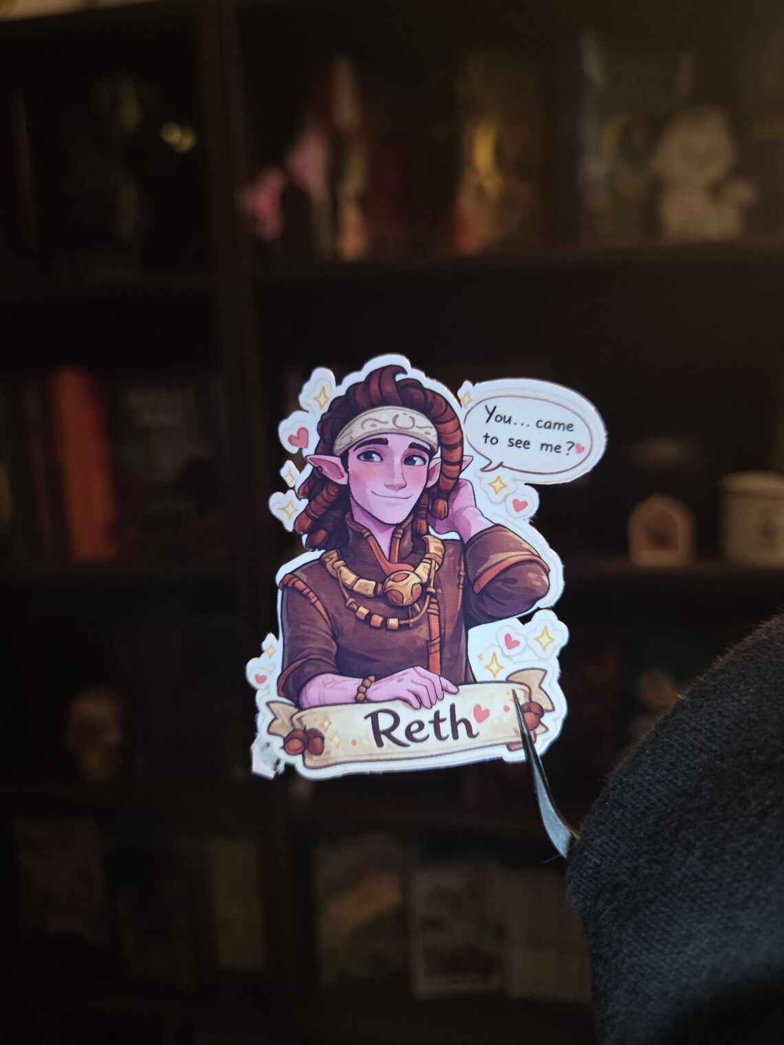 Reth Palia NPC Romance Characters Video Game Waterproof Sticker for ...