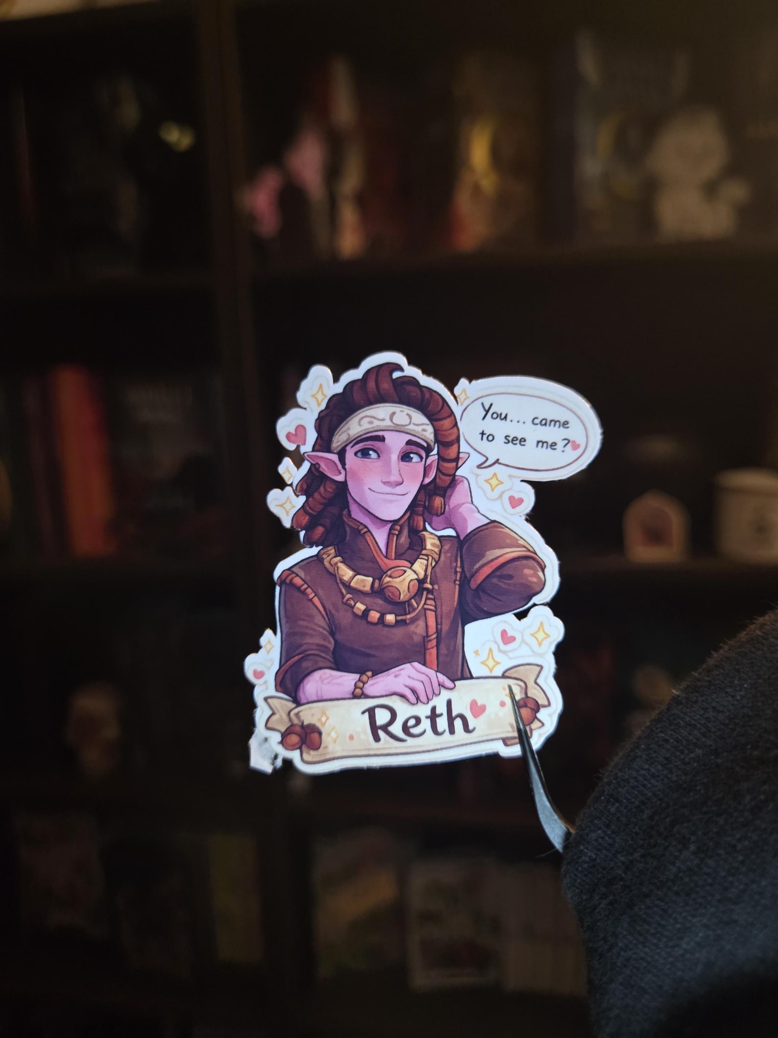 Reth Palia NPC Romance Characters Video Game Waterproof Sticker for ...