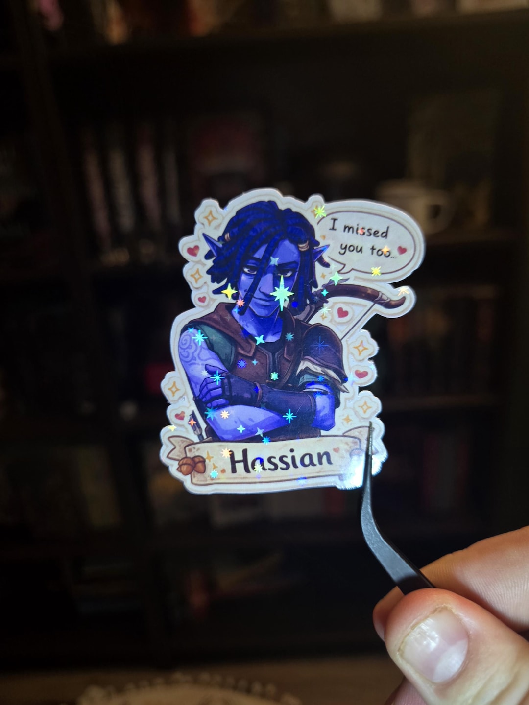Hassian Palia NPC Romance Characters Video Game Waterproof Sticker for ...