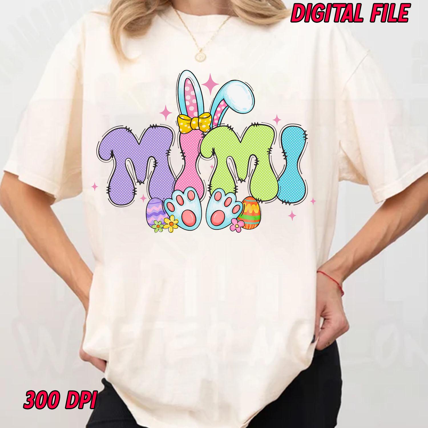 Easter Mimi Doodle PNG Clipart, Easter Png Bundle, Happy Easter Day Png ...