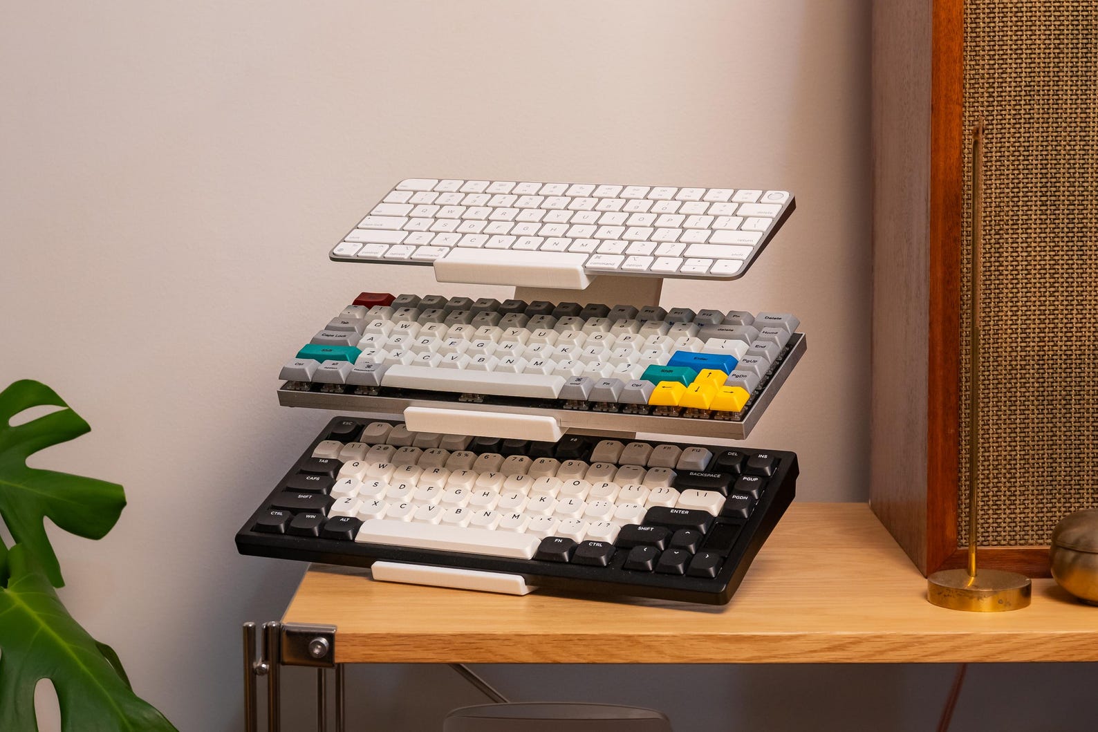 KDS-3: Keyboard Display Stand, 3 Tiers (grip Included) - Etsy