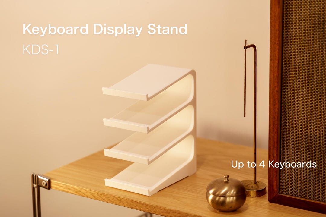 KDS-1: the Original Keyboard Display Stand, 4 Tiers, Stable, Non-slip ...