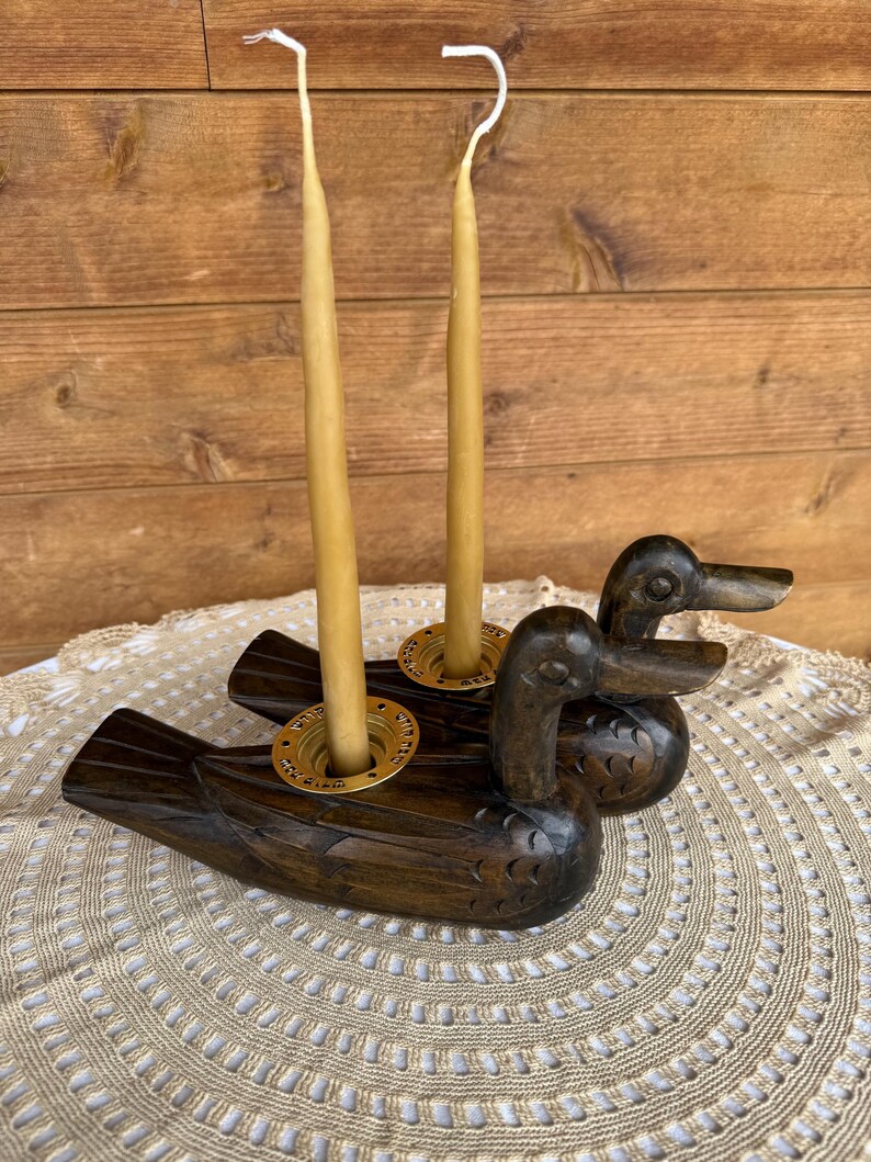 Duck Shabbat Candle Holders - Etsy