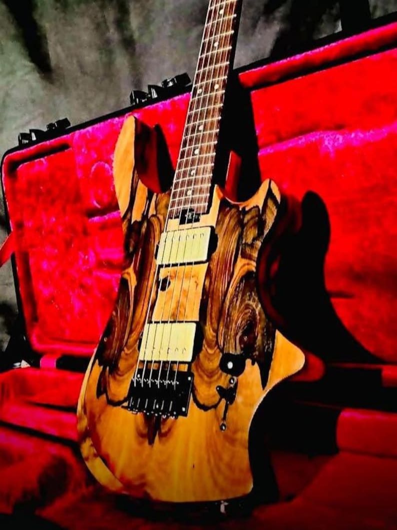 Custom Electric Guitar, Handmade, Exotic Wood, The Regatta Custom Model ...