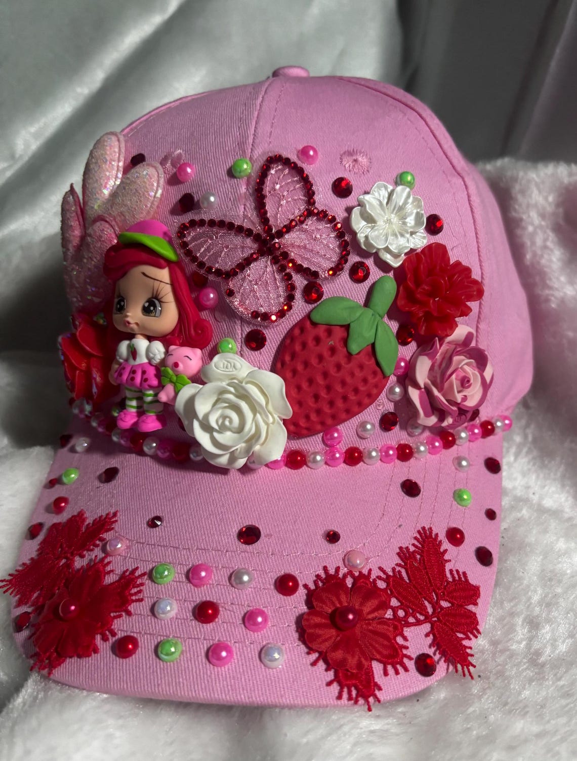Strawberry Shortcake Hat - Etsy