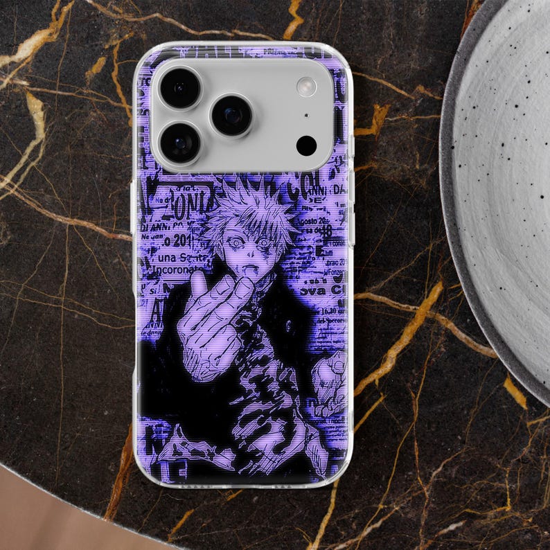 Satoru Gojo Phone Case Jujutsu Kaisen Anime Cover for iPhone 17, 17pro ...