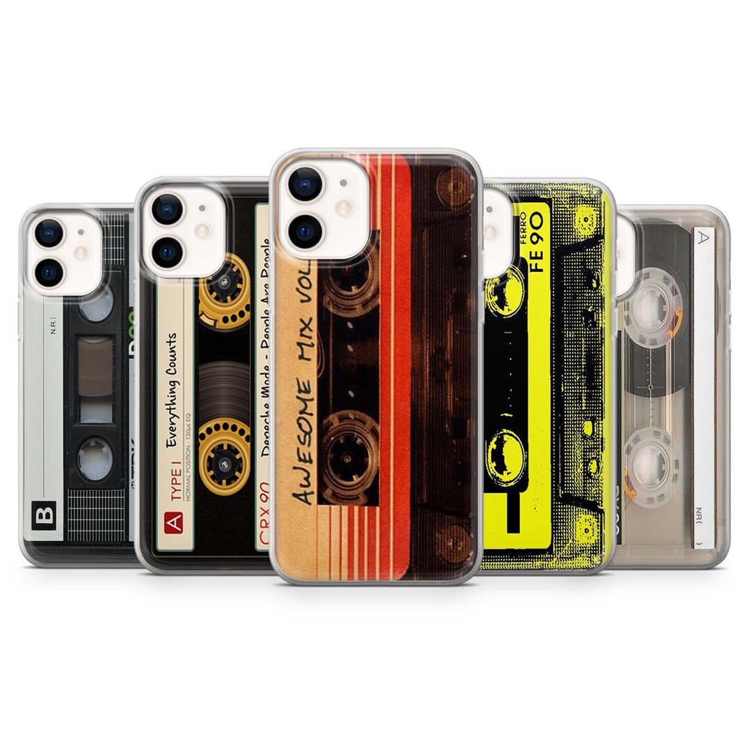 Retro Cassette Tape Phone Case: Custom Vintage Cover - Etsy