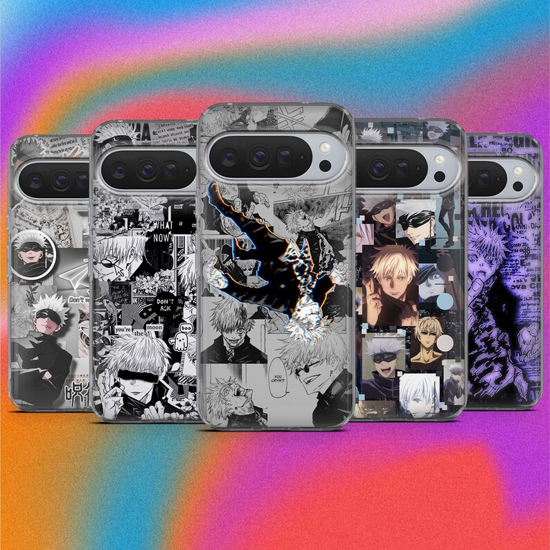 Satoru Gojo Phone Case Jujutsu Kaisen Anime Cover for iPhone 17, 17pro ...