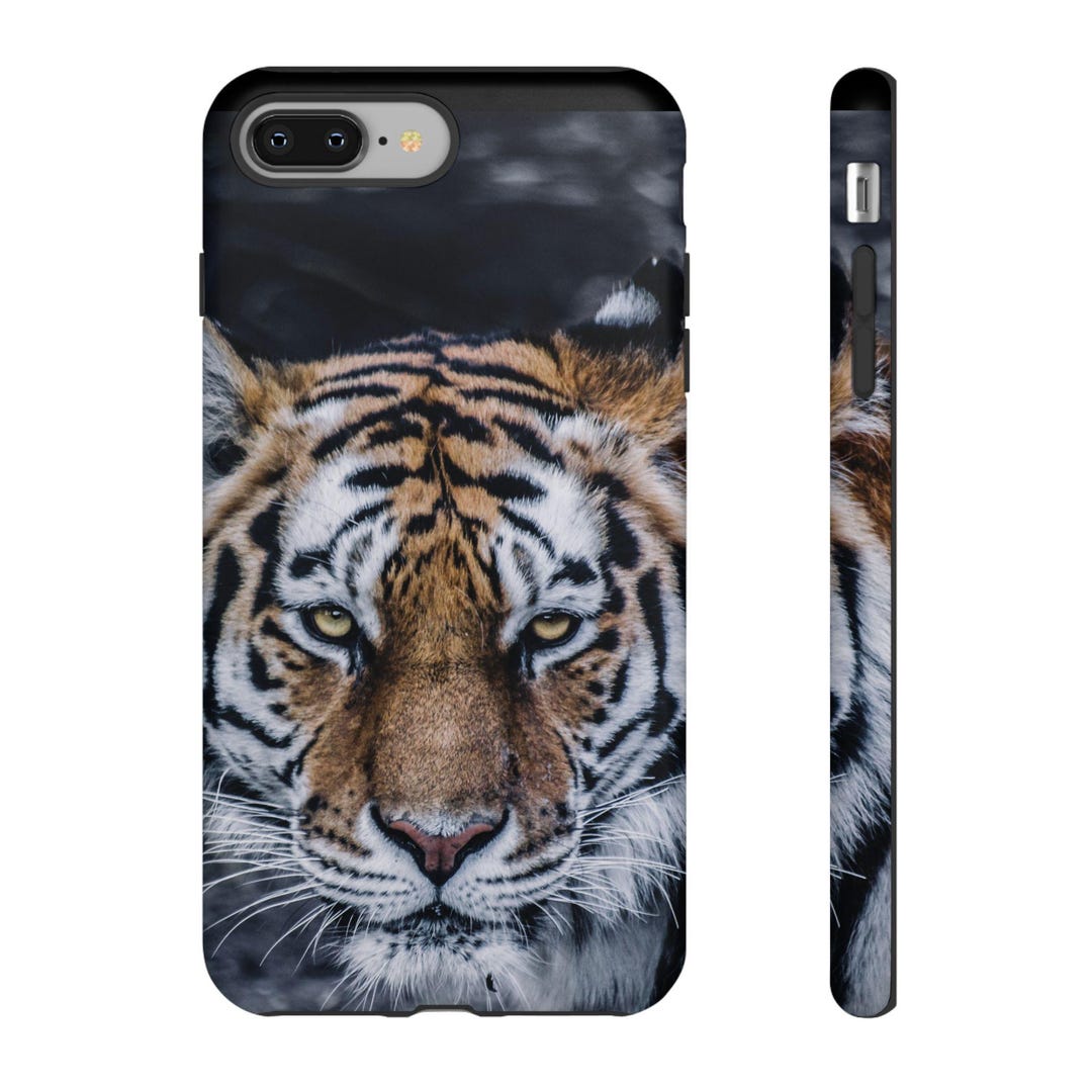 An Intense Tiger in High-res on a Tough and Rugged Case, for iPhone or ...