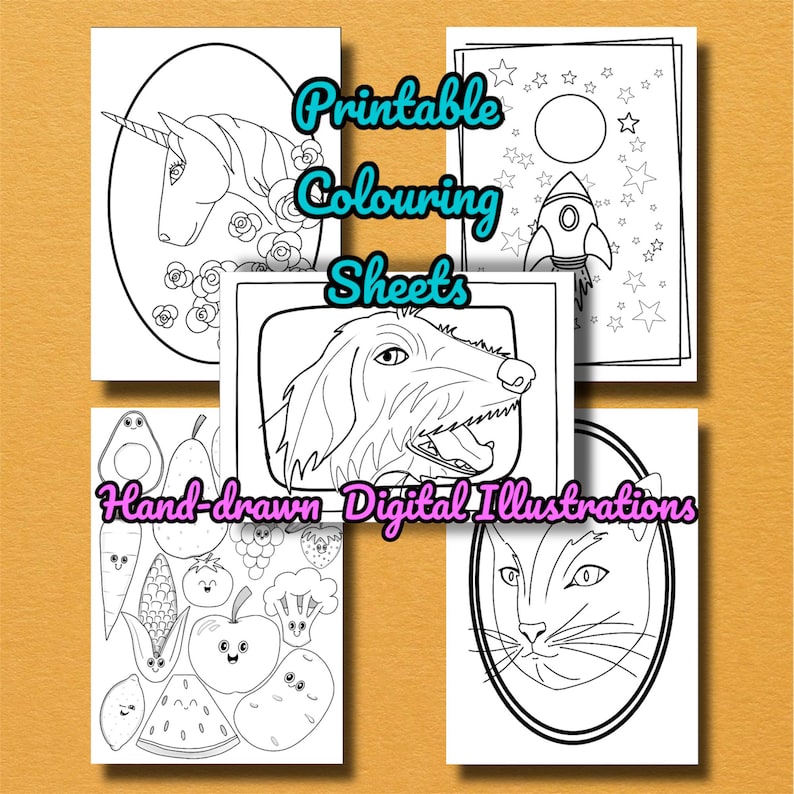 Printable Colouring in Sheets for Kids. Printable Coloring Sheets for ...