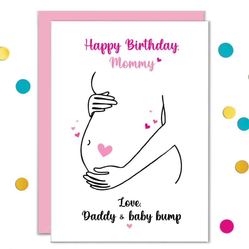 Card for Husband Pregnant - Etsy