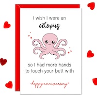 Birthday Wishes Octopus Card - Etsy