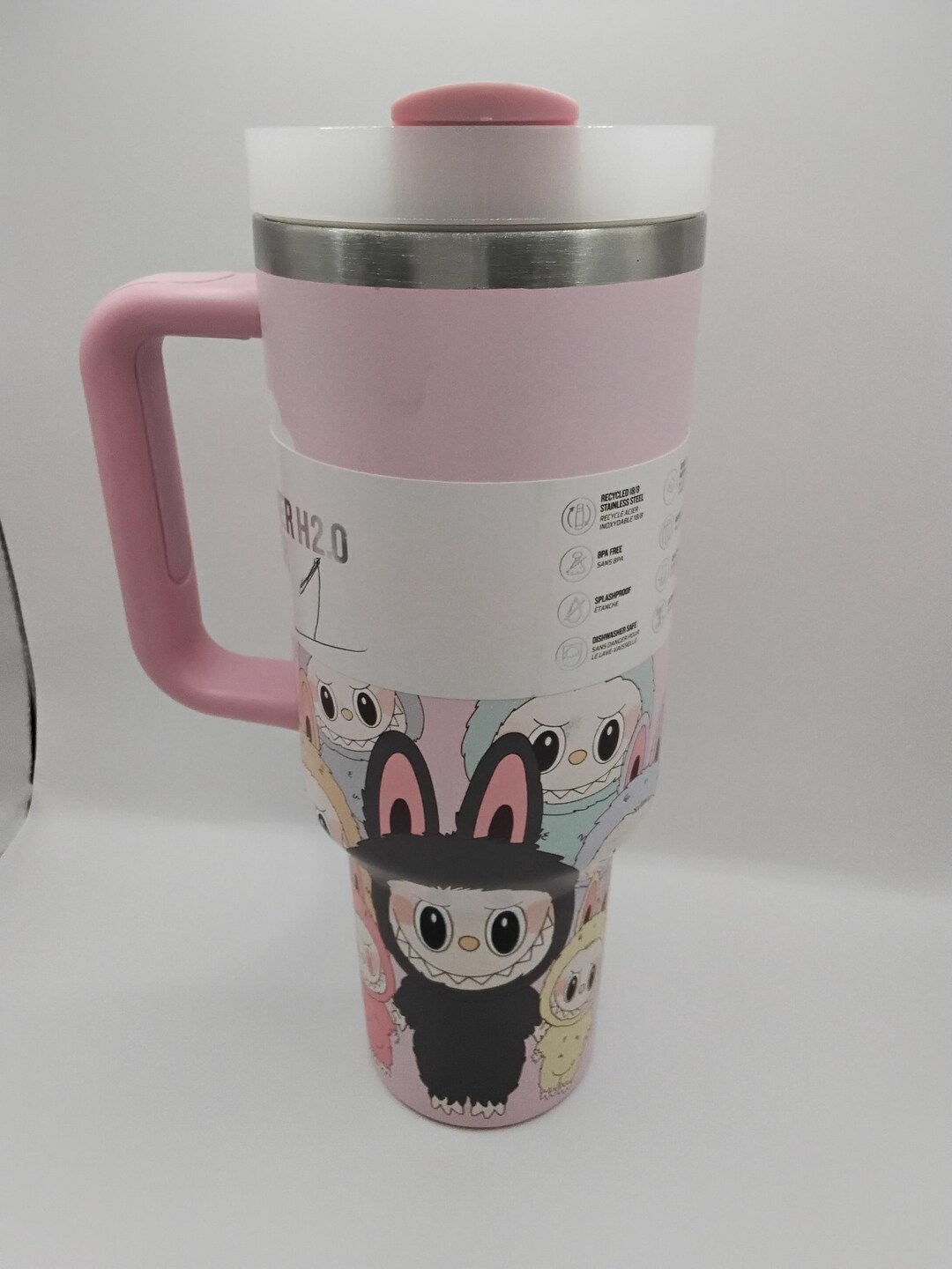 Pink Labubu Stanley Tumber 40oz - Etsy