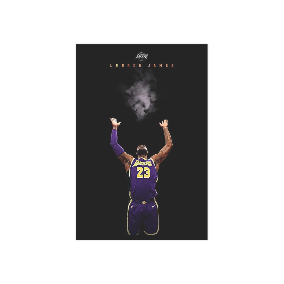 Lebron James Unframed Prints - Etsy