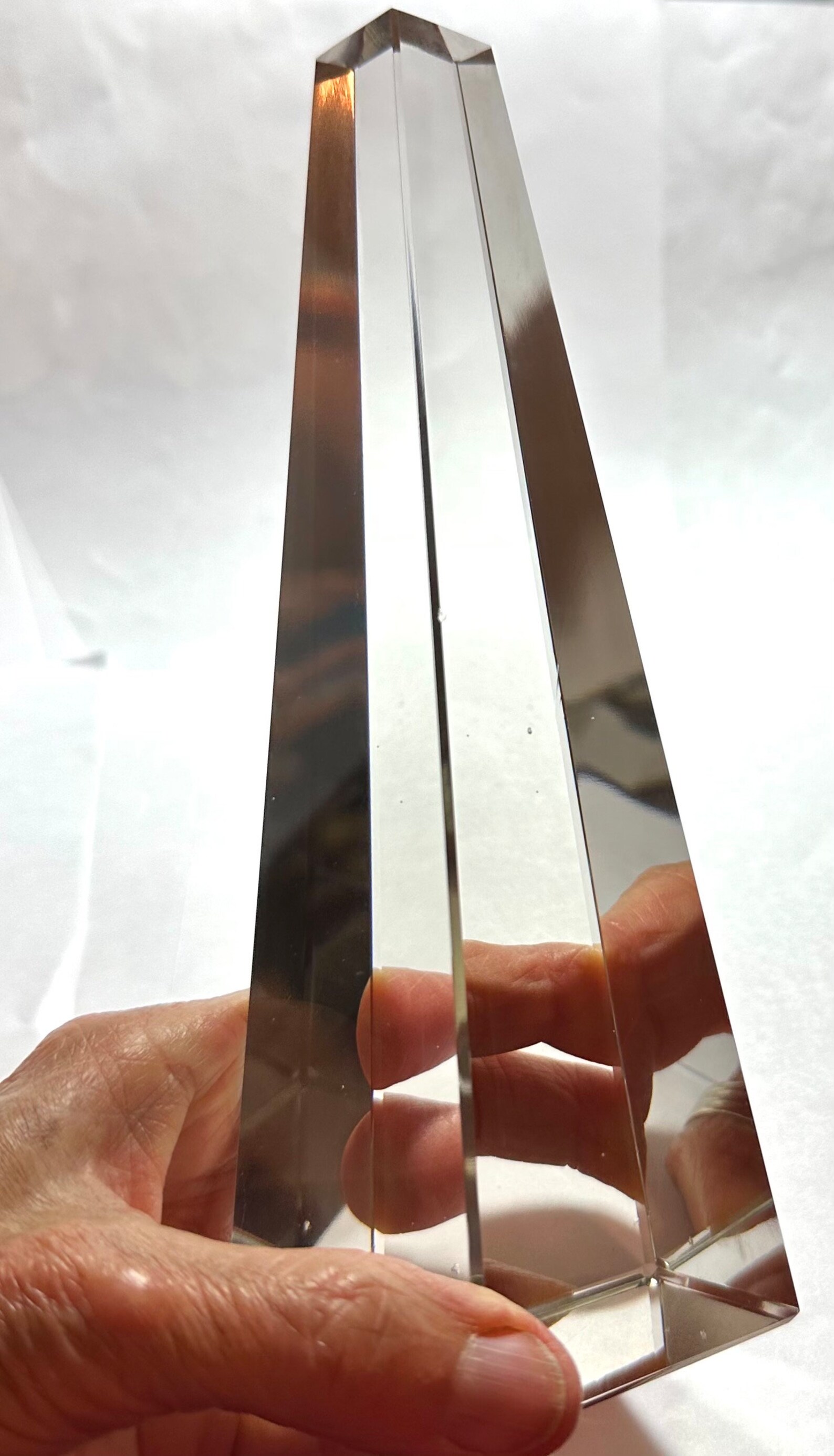 Vintage 1960s Cut Crystal Geometric Prism Decor - Lot of 3 - Etsy