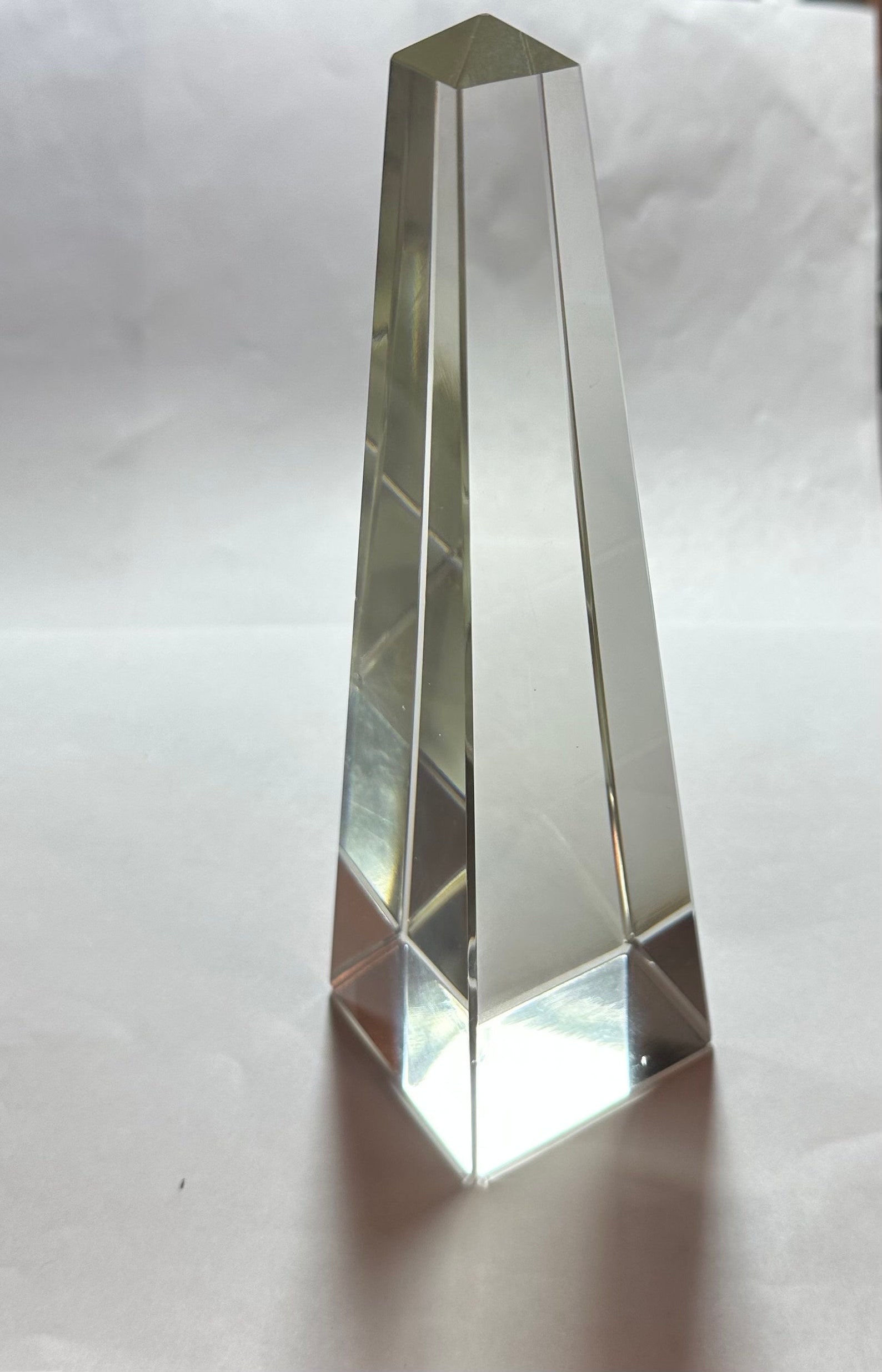 Vintage 1960s Cut Crystal Geometric Prism Decor - Lot of 3 - Etsy