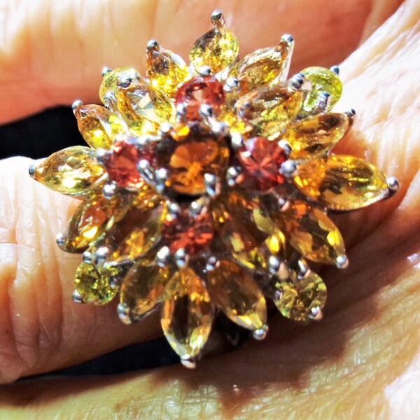 Sunburst Ring - Etsy