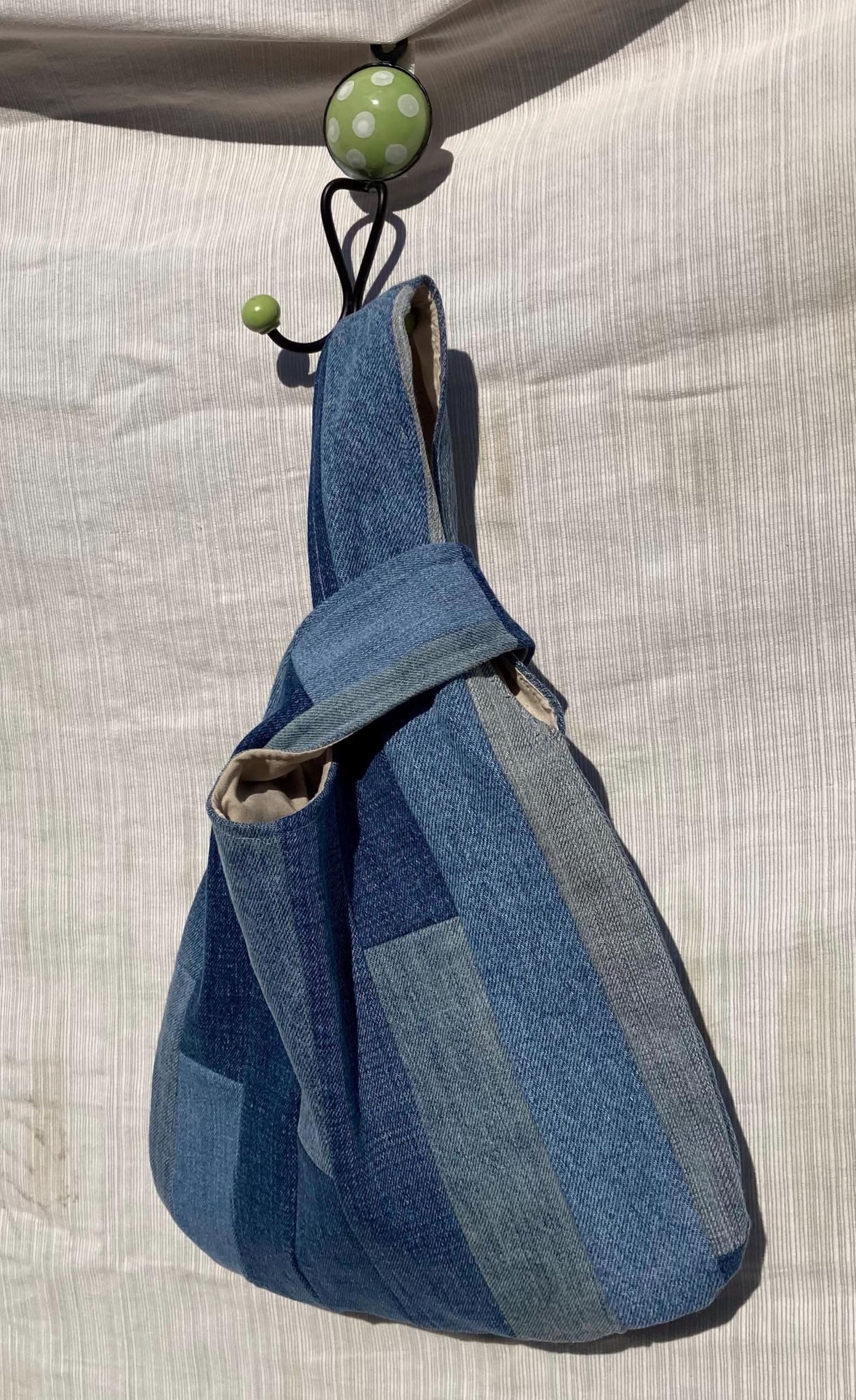 Upcycled Denim Bag - Etsy